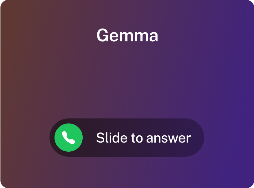 Gemma AI - Phone Call Reminders | Never Miss Important Tasks Again